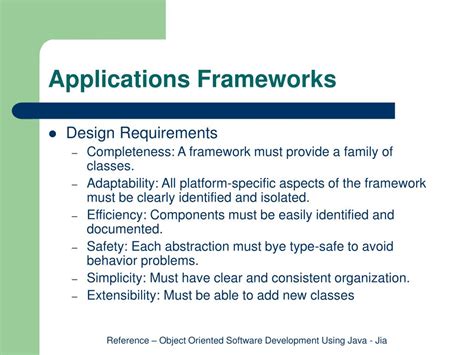 Ppt Cop 3331 Object Oriented Analysis And Design Chapter 8 Object Oriented Application