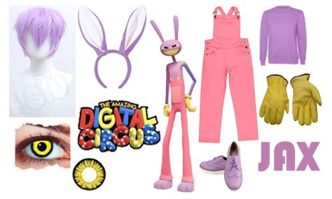 Digital Circus Jax Cosplay Clothing Footwear And Accessories In 2025
