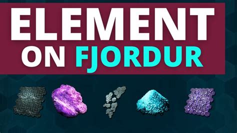 All Methods To Get Element On Fjordur In Ark Survival Evolved Ark