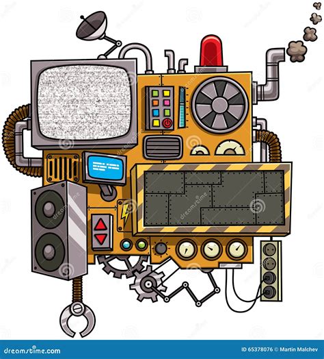 Machine Cartoons Illustrations And Vector Stock Images 154852 Pictures To Download From