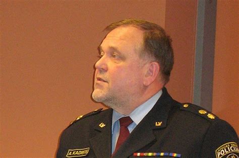 Bijušais Kārtības Policijas Priekšnieks Arnis Kadiķis Aiziet Strādāt