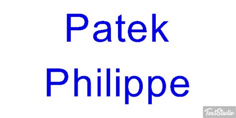 Patek Philippe Brand Animated  Logo Designs