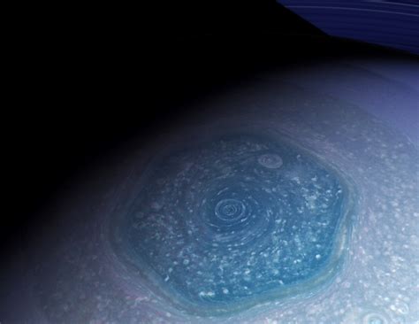La Nasa Descubre Enorme Hexágono En Saturno