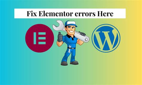 Wordpress And Elementor Wizard Fixing Any Issue Fast By Webokia Fiverr