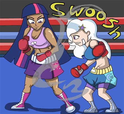 Twilight Vs Trixie Boxing By Alexander Draws On Deviantart