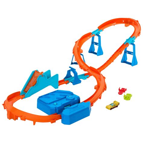 Hot Wheels Track Creator Boosted Jump Speedway Cubos Luminosos