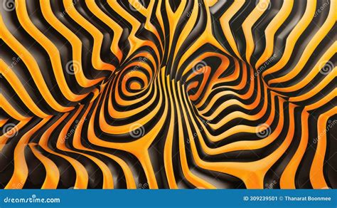 Experience A Mesmerizing Gradient Optical Illusion Vector Background Ai Generated Stock