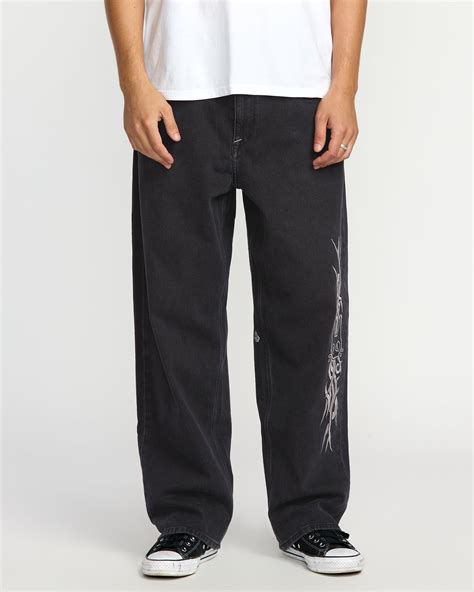 Volcom Ent Tisakorean Jeans Fade To Black Men Volcom Eu Volcom