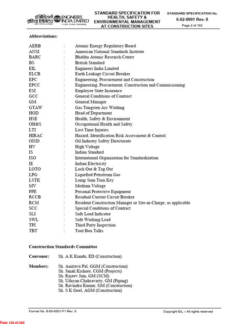 Dhpl Eil Tender Document 129 229 Pdf Audit Safety