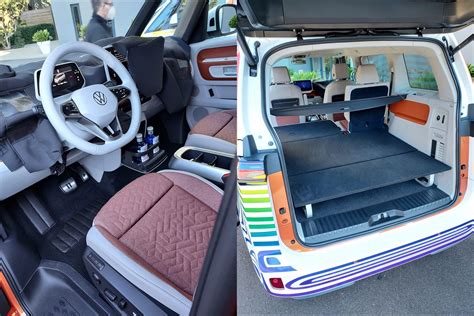 Vw Id Buzz Interior First Look Drive Tesla