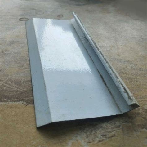 Plain 8mm White Rectangular Aluminium Section For Door And Window