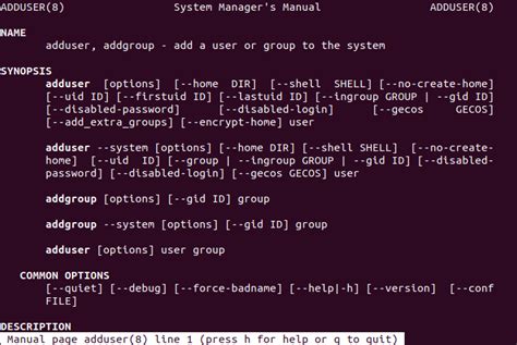 Linux常用命令22——adduser创建用户 Csdn博客