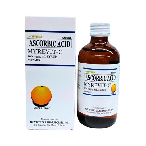 Ascorbic Acid 100mg5ml Syrup 120ml