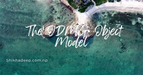 Short Note On The Odmg Object Model