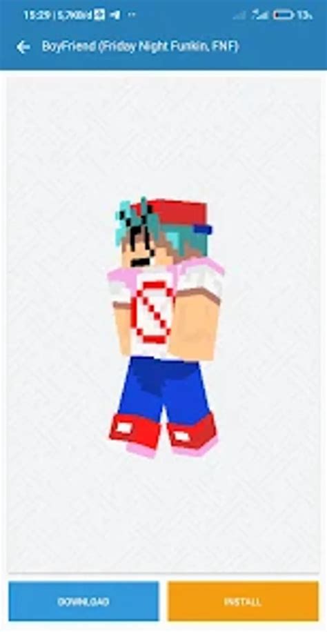 Fnf Minecraft Skins Pe Para Android Descargar