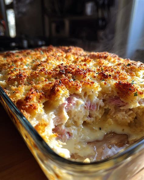 Incredibly Easy Chicken Cordon Bleu Casserole In Just 6 Steps