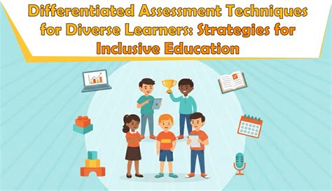 Differentiated Assessment Techniques For Diverse Learners Strategies For Inclusive Education