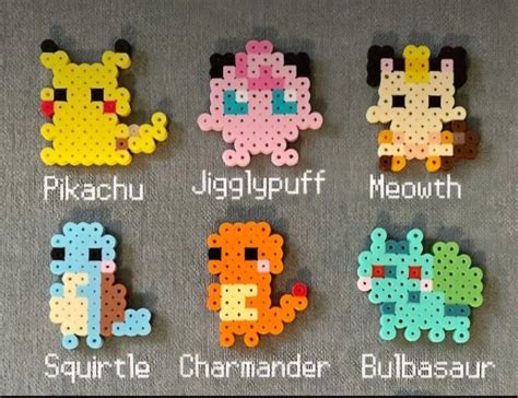 Pokemon Fuse Bead Patterns