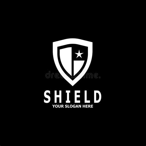 Shield Protection Logo Vector Illustration Stock Illustration
