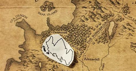 The North Of Westeros To Scale Album On Imgur