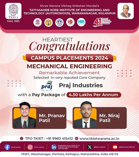 Tkietautonomous Warananagar Posted On Linkedin