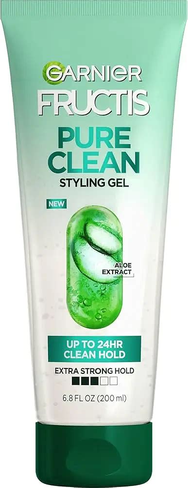 Garnier Fructis Pure Clean Extra Strong Hold Styling Gel Ingredients