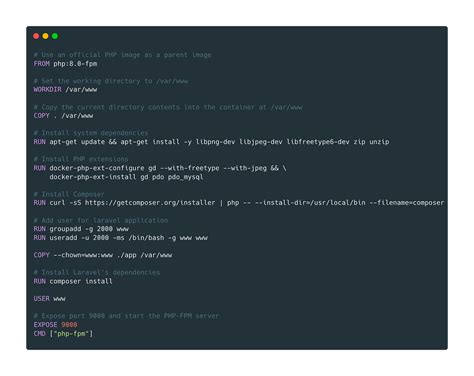 Setting Up A Docker Container For A Laravel Application By Raj The