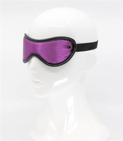 Bright And Silky Satin Blindfold In 4 Colours Love In Leather