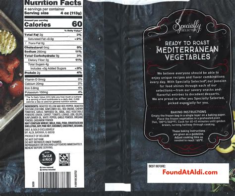 Specially Selected Ready To Roast Mediterranean Vegetables