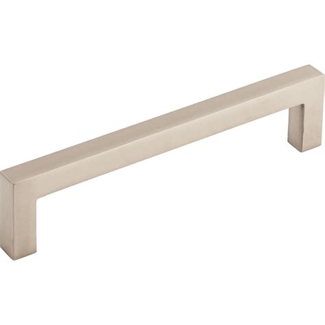 Nouveau Collection Square Bar 5 116 Centers Bar Pull In Brushed