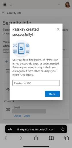 How To Enable Passkeys For The Microsoft Authenticator App
