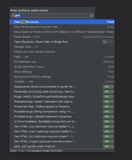 Intellij的psi Viewer工具 Ider