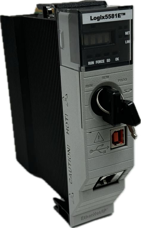 Used Allen Bradley 1756 L81e Controllogix 3mb Cpu Module 5580 Ser B