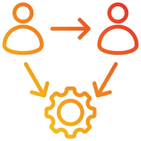 Relationship Generic Gradient Icon