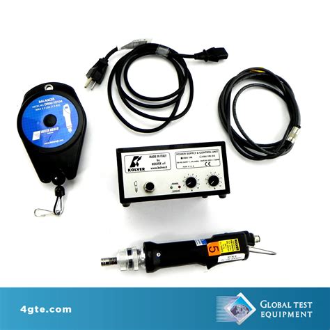 Kolver Fab 18re Fr In Line Torque Screwdriver 0 3 1 8 Nm 450 650 Rpm