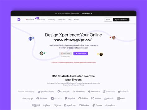 Interview Assignment Created An Imaginary Landing Page For A Product