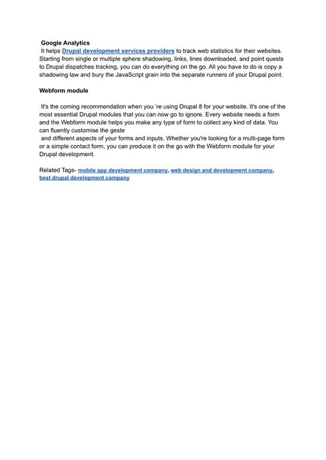 Ppt Drupal Modules To Simplify Drupal Development Powerpoint