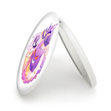 قیمت و خرید آینه جیبی خندالو طرح گنگار انیمه پوکمون مدل تاشو کد 17346