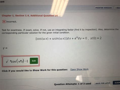 Solved Ent Printer Version 4 Bac Chapter 1 Section 14