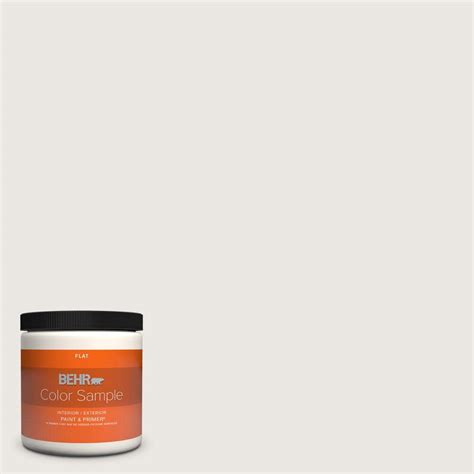 Behr Premium Plus 8 Oz Mq3 32 Cameo White Flat Interiorexterior