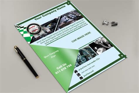 Car Engine Business Flyer Graphic By Dore31mido · Creative Fabrica