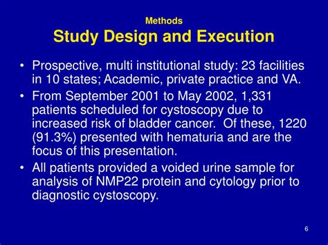 Ppt Utility Of Nmp22 Bladderchek Point Of Care Assay In Evaluation Of Hematuria A Multicenter