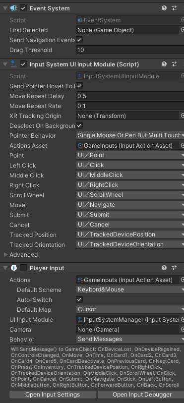 Playerinput Disables Virtualmouse Unity Engine Unity Discussions