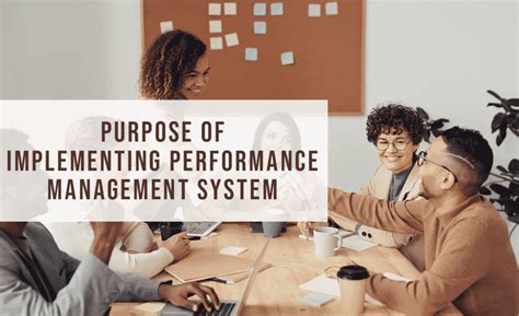 Purpose Of Implementing Performance Management System