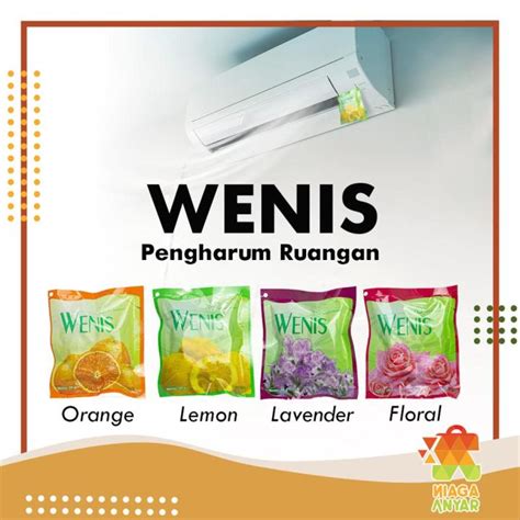 Wenis Pengharum Ruangan Gantung Wenis Air Freshener 50 Gr Lazada