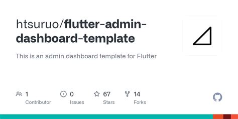 GitHub Htsuruo Flutter Admin Dashboard Template This Is An Admin Dashboard Template For Flutter
