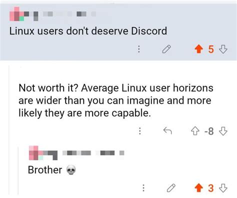Linux Cringe Riamverysmart