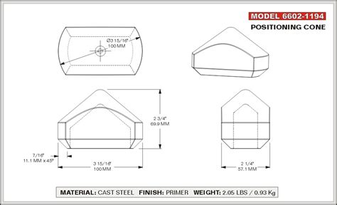 Positioning Cones Guides Uic Locks Weld Down Twistlocks