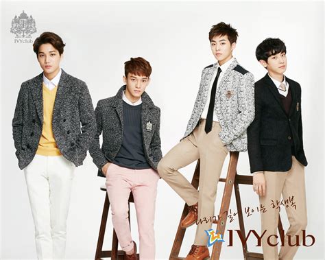 엑소 아이비클럽 월페이퍼 단체 And 개인컷 Exo엑소 카테고리