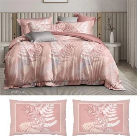Polycotton Material Microfiber King Size Bed Comforter Set For Home